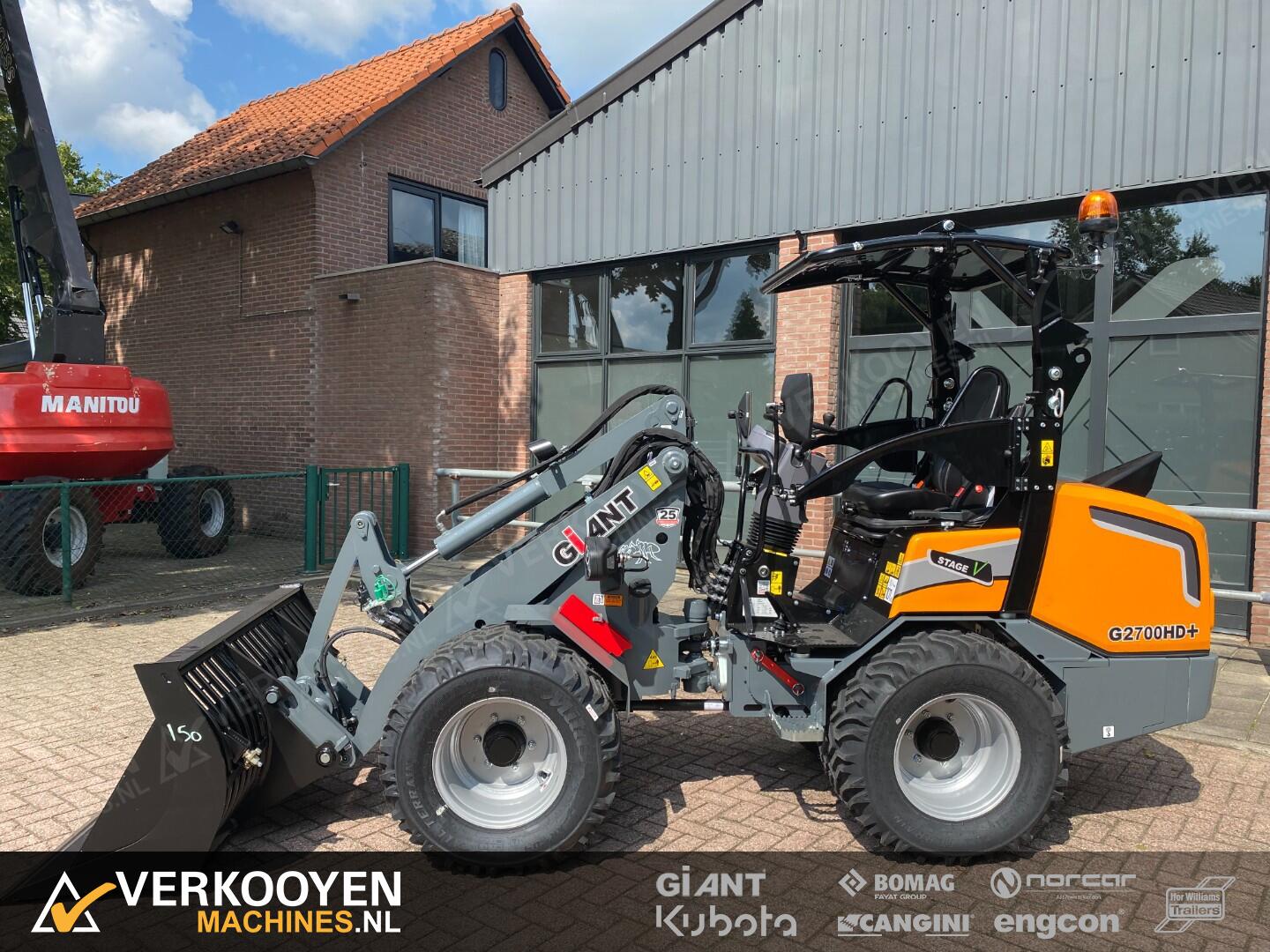 2023 Giant G2700 HD+ VK9031 | Wiellader | Mini Shovel - Verkooyen ...