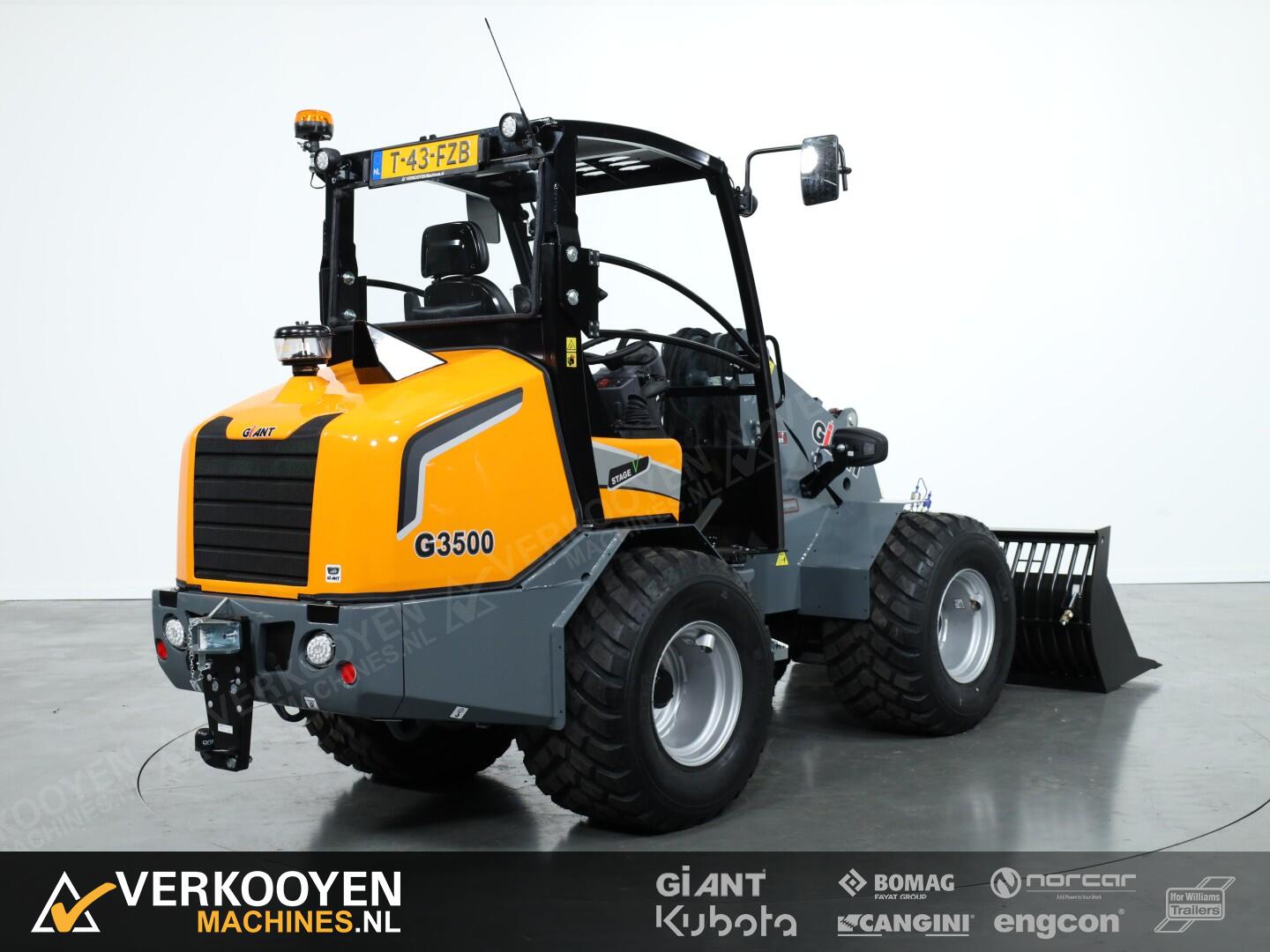 2024 Giant G3500 VK9546 | Wiellader | Mini Shovel - Verkooyen Machines BV